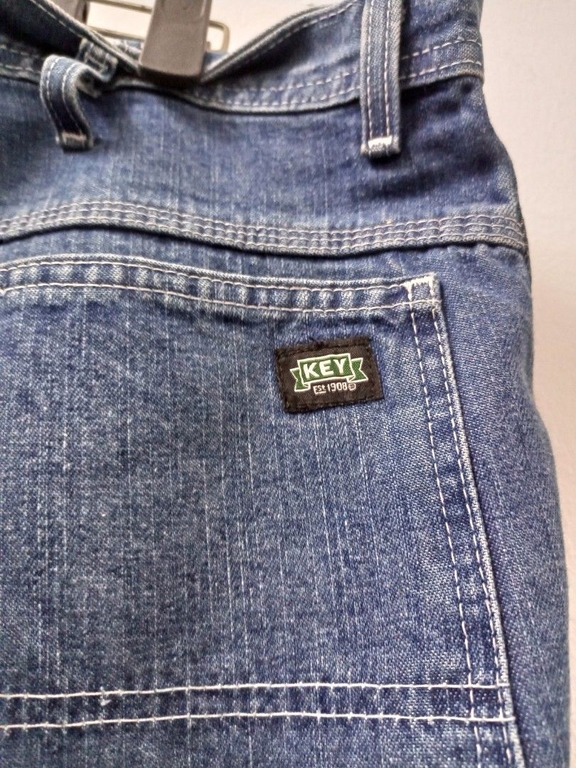 Big size - KEY carpenter pants, Men's Fashion, Bottoms, Jeans on Carousell
