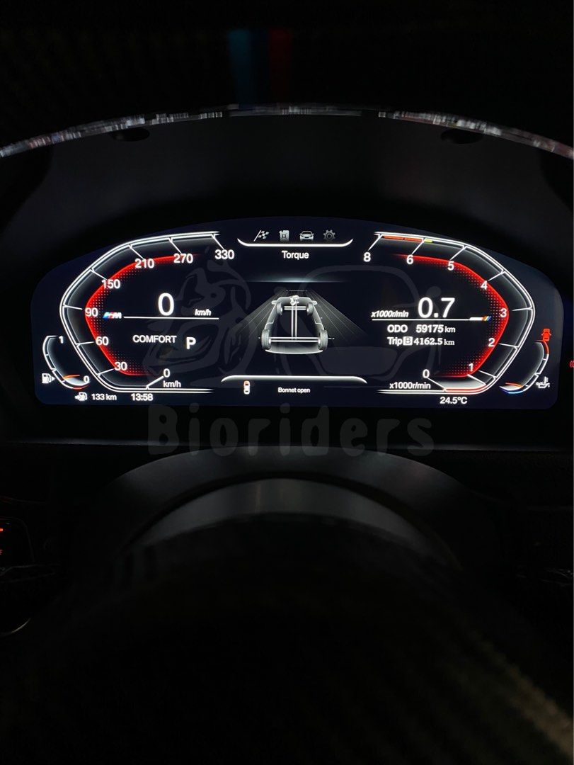 BMW digital cluster dashboard cockpit digital speedometer | HUD| X1 F48 ...