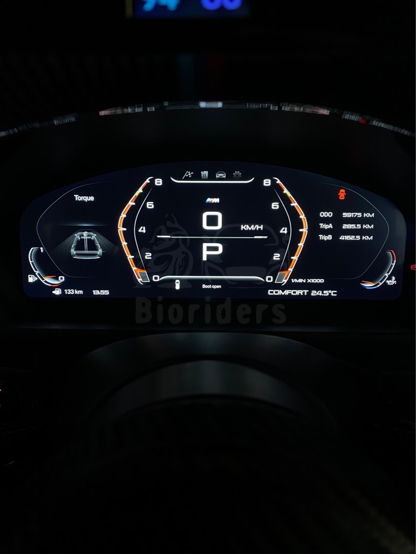 BMW digital cluster dashboard cockpit digital speedometer | HUD| X1 F48 ...