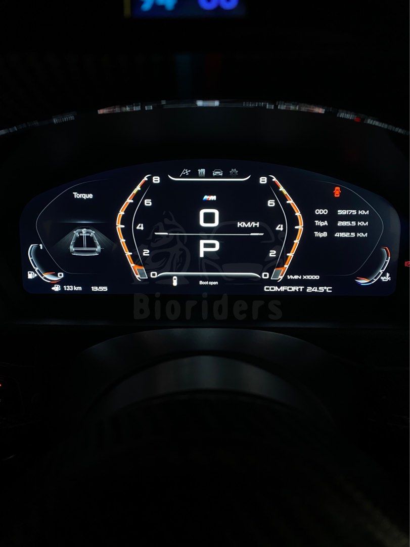 BMW digital cluster dashboard cockpit digital speedometer | HUD| X1 F48 ...