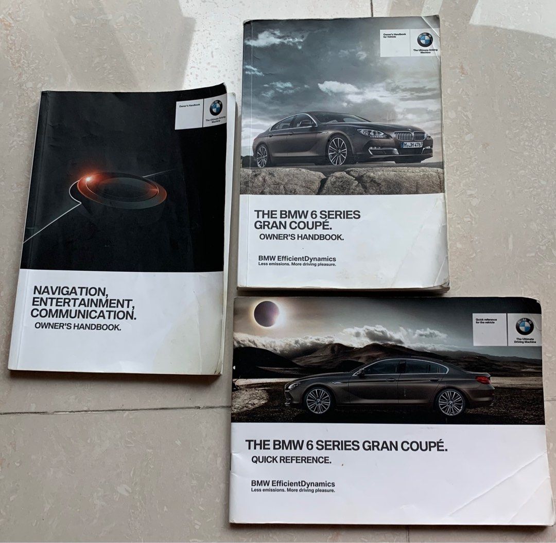 BMW Handbook, Car Accessories, Accessories on Carousell