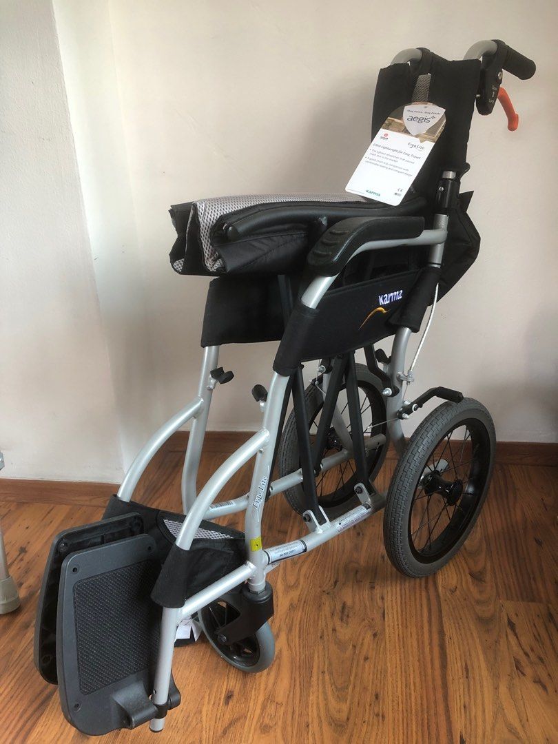 Brand New Ergo Lite Wheelchair 8.7kg, Health & Nutrition, Assistive ...