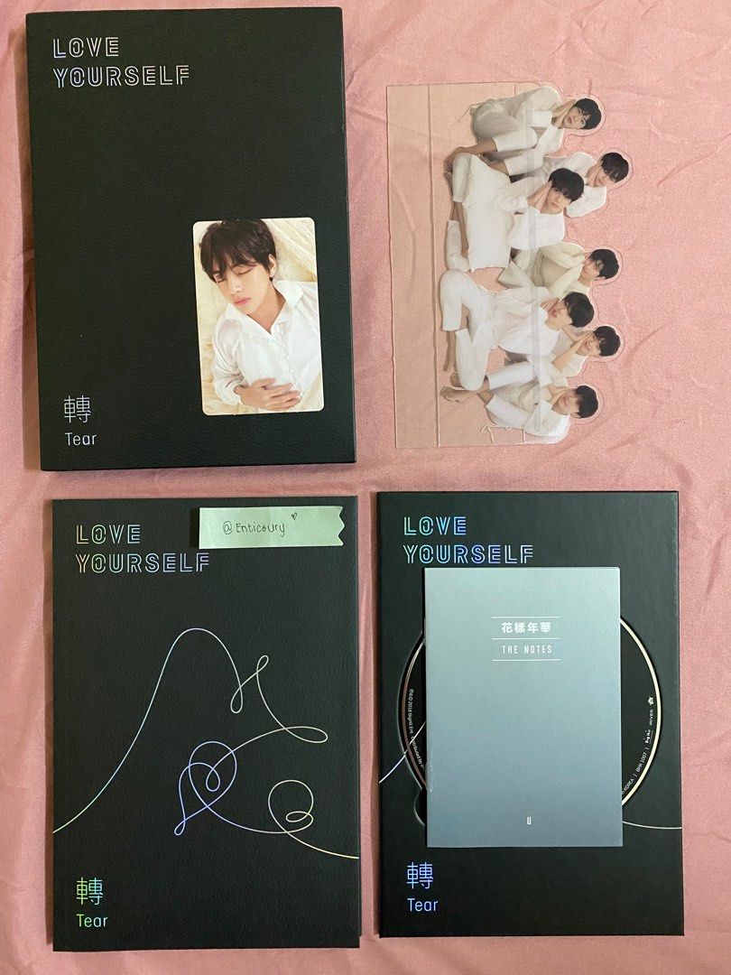 BTS - LOVE YOURSELF: TEAR U VERSION W/ V PHOTOCARD on Carousell