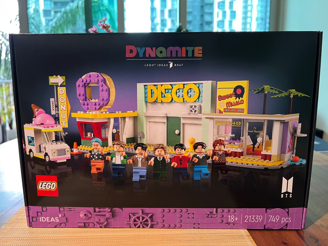 BTS DYNAMITE LEGO, Hobbies & Toys, Toys & Games on Carousell