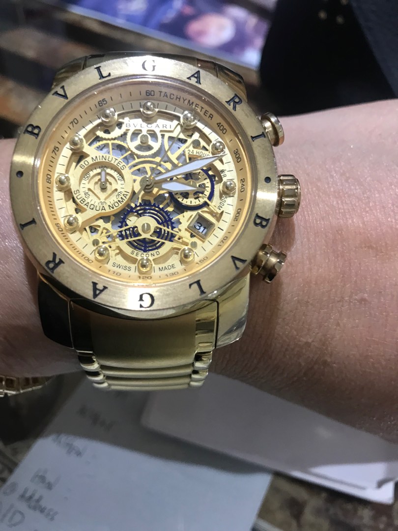 Bvlgari watch, Men's Fashion, Watches & Accessories, Watches on Carousell