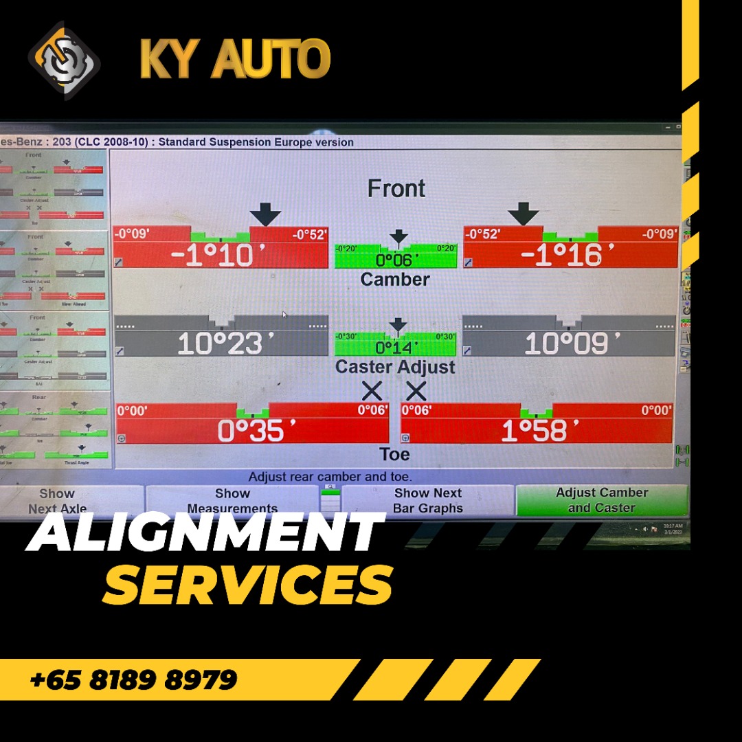 Car alignment / Wheel alignment / Tyre alignment / alignemnt ...