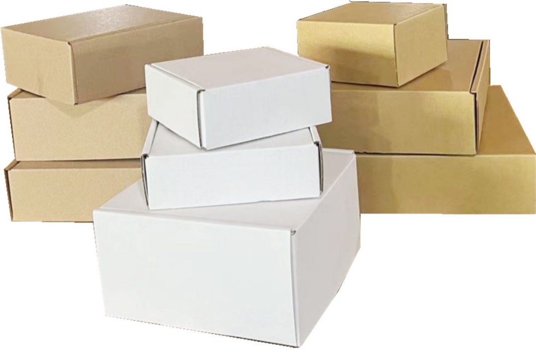 BROWN Cardboard boxes / Airplane corrugated box, Hobbies & Toys ...