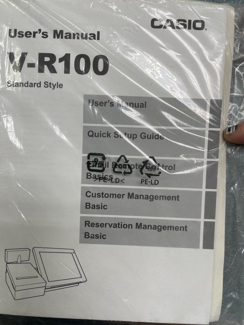 Casio Cash Register POS System V-R100, Computers & Tech, Office ...