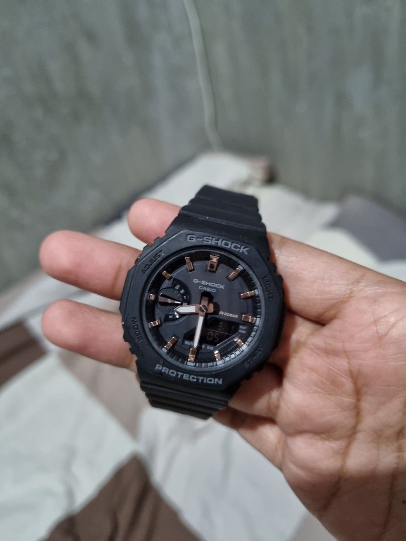 CASIO G-shock Digital Analog Watch GMA-S2100 4ADR - Black, Women's ...