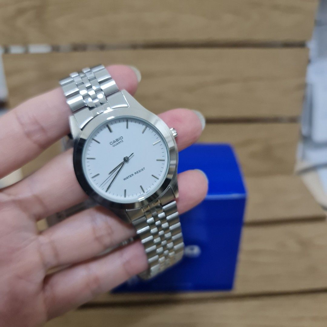 Casio Men's Analog Quartz Battery stainless steel watch brand new, Men ...