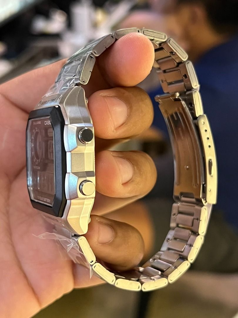 CASIO World Time Digital Stainless Steel Men's Watch AE-1200WHD-1AV, Men's Fashion, Watches ...