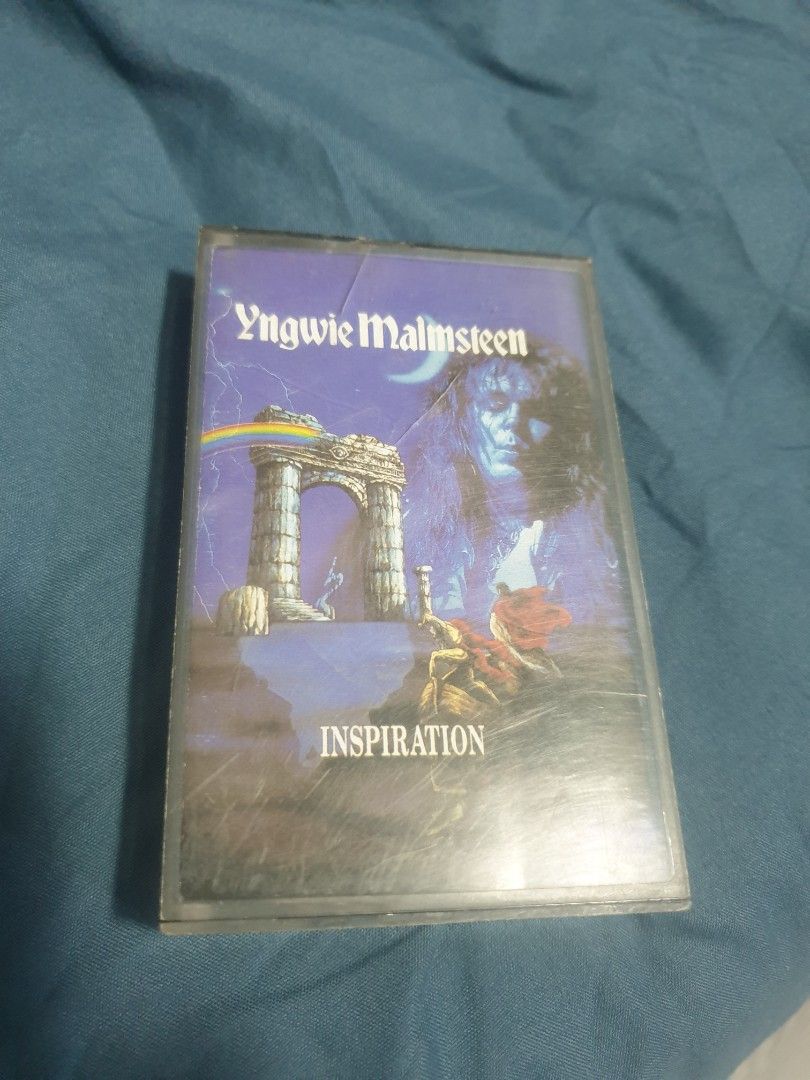 Cassette Tape Yngwie Malmsteen Inspiration INLAY ONLY rock metal cd dvd music, Hobbies & Toys ...