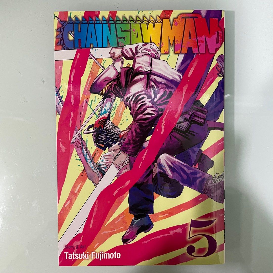 Chainsaw man manga volume 5, Hobbies & Toys, Books & Magazines, Comics & Manga on Carousell