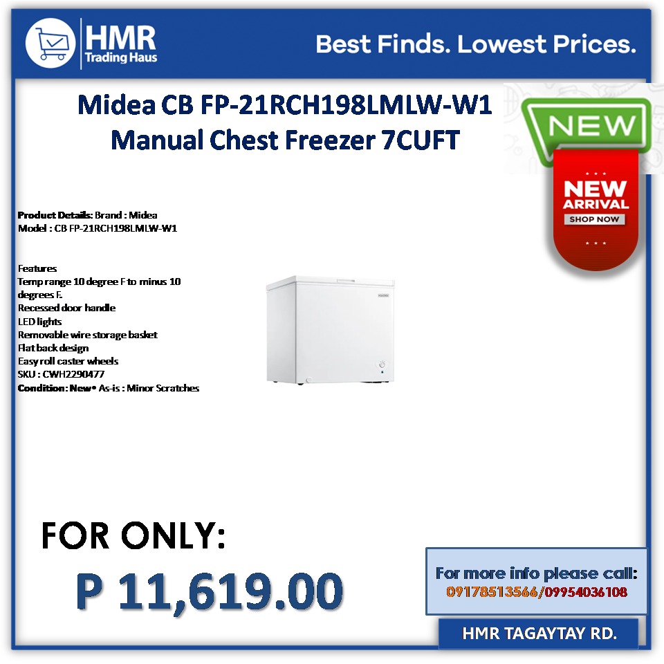 Chest type freezer on Carousell
