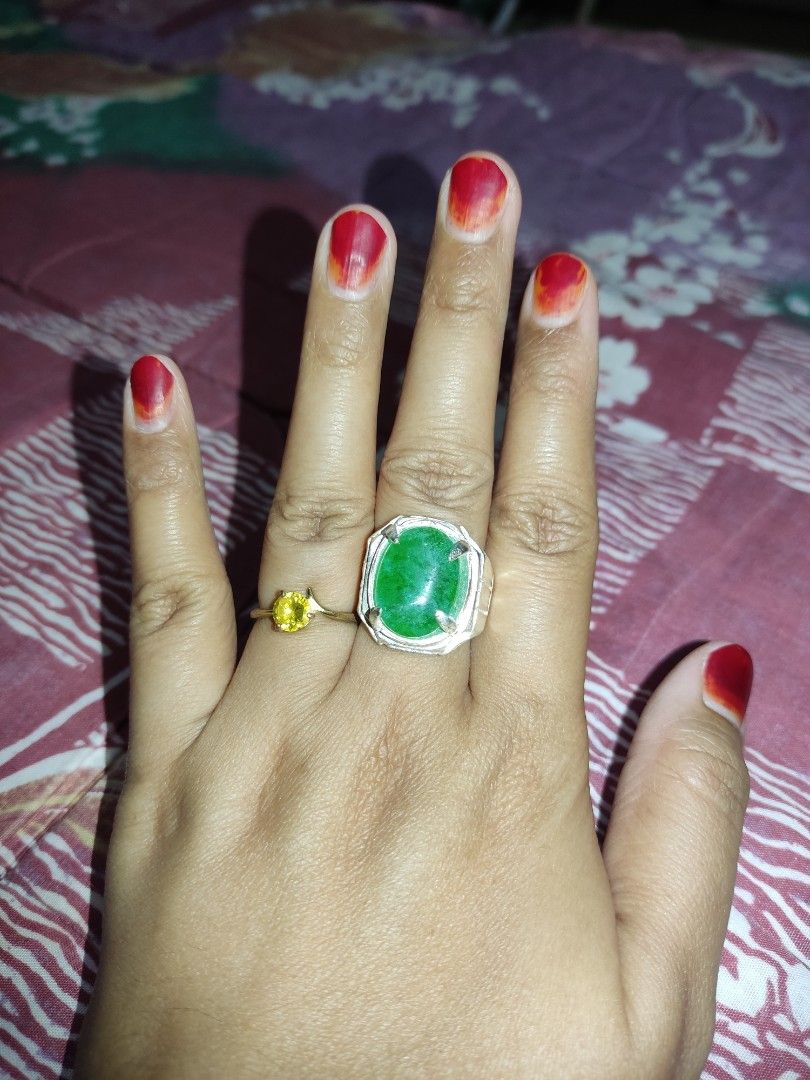 Cincin Batu Zamrud Kalimantan promosi RM 78.00 inc pos sm, Women's ...