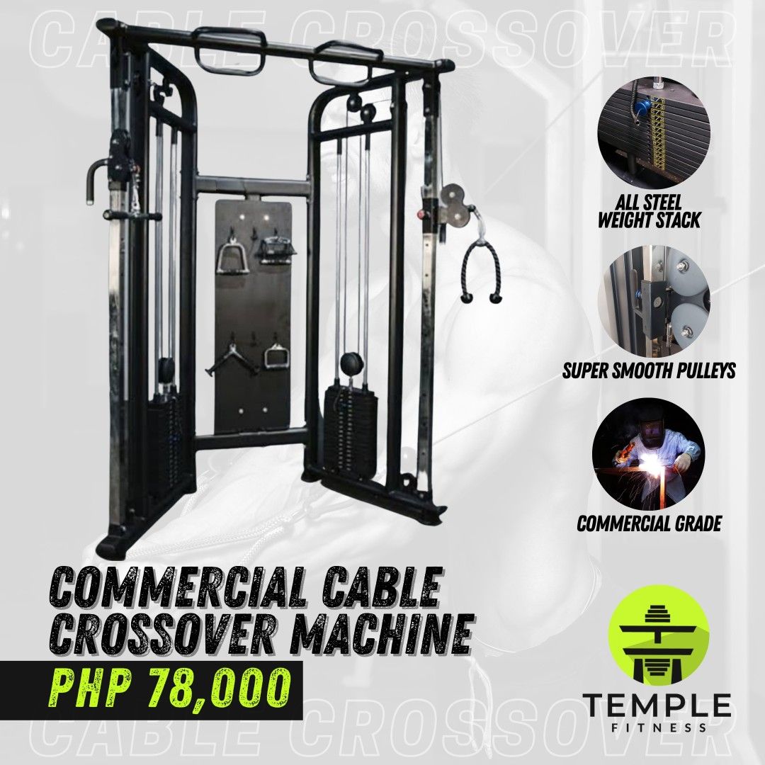 Commercial Cable Crossover Machine, Sports Equipment, Other Sports ...