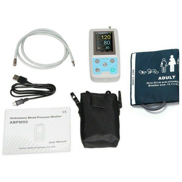 CONTEC ABPM50 - handhold ambulatory blood pressure monitor,, Health ...