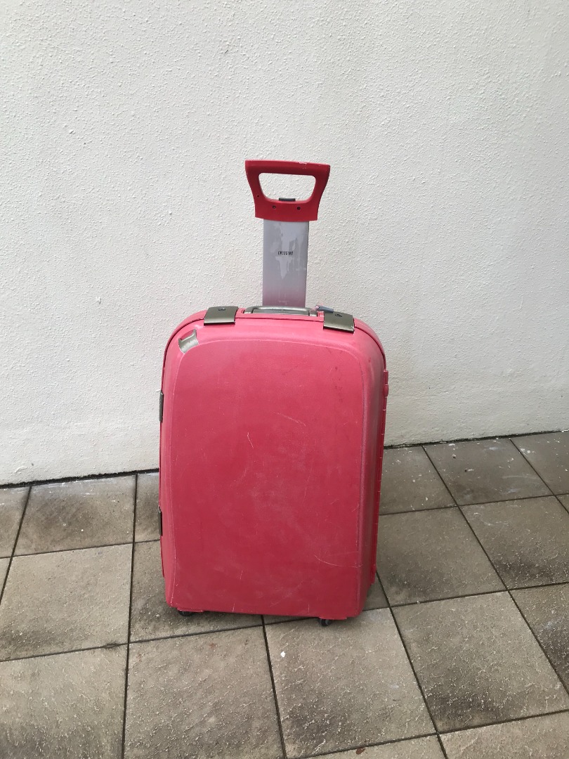 Crossings 26inches oyster case 4-wheeler luggage with two combination ...