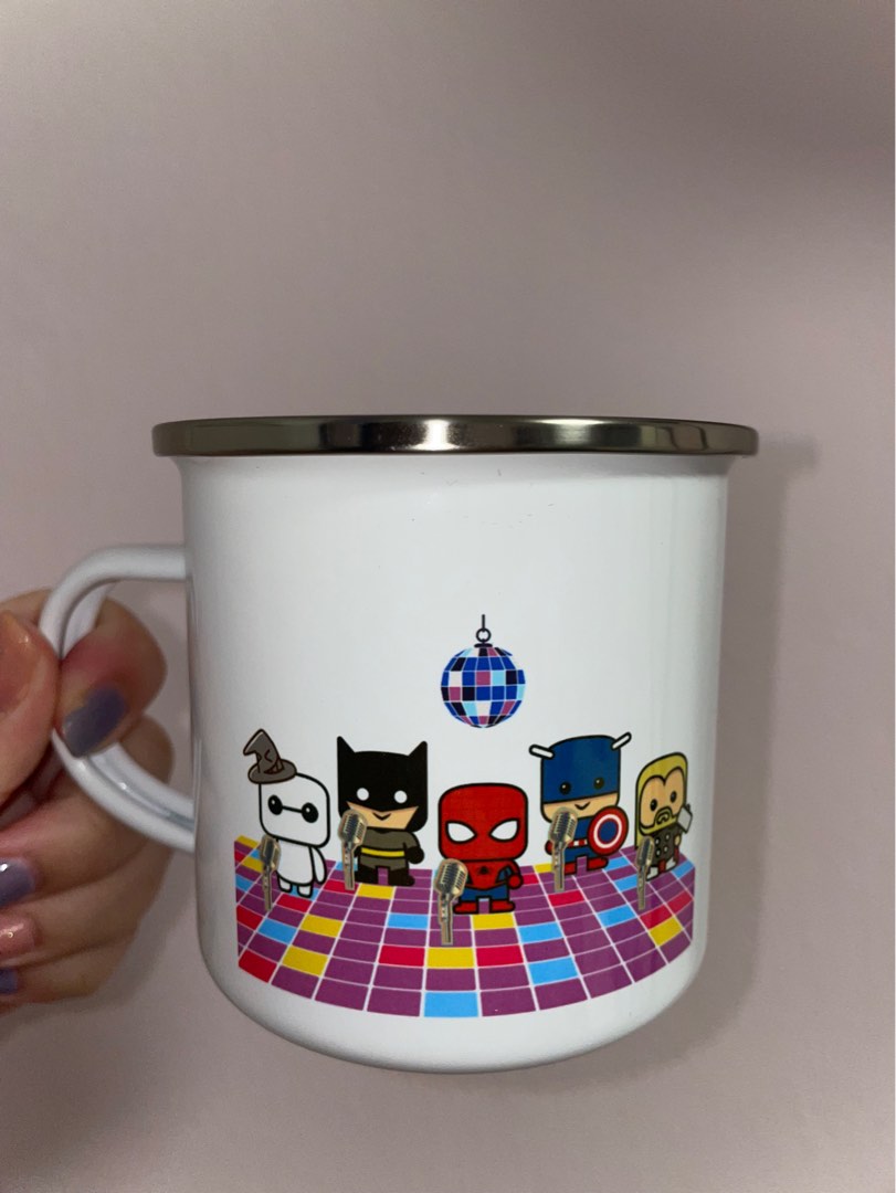Cup/Mug (Customised Marvel, DC, Disney Characters), Furniture & Home ...