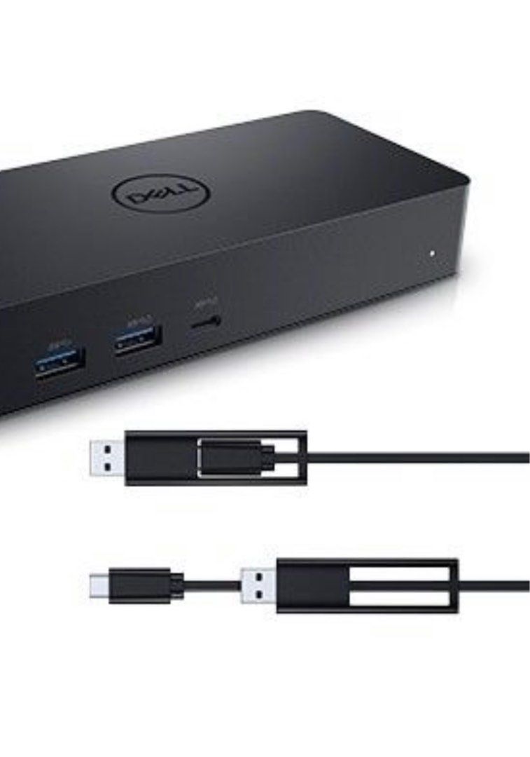Dell D6000 Docking Station 通用擴充基座, 電腦＆科技, 電腦周邊及配件, 電腦線、轉接線及轉換器 - Carousell