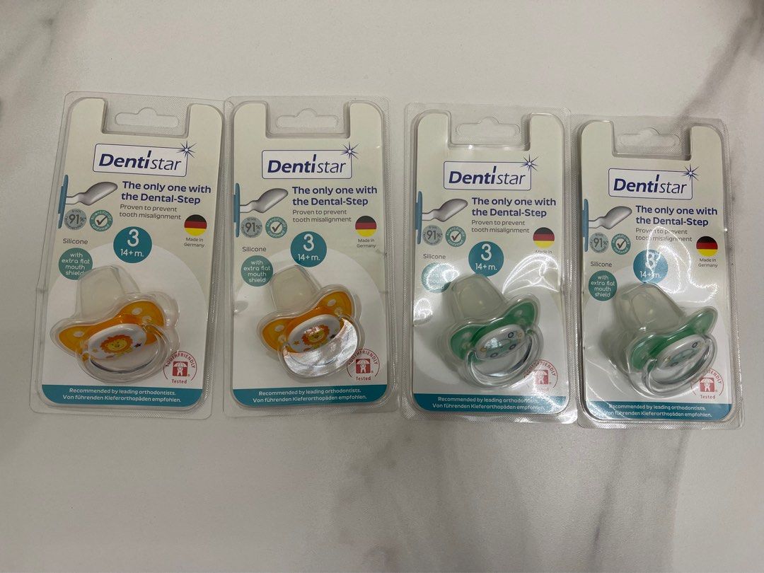 Dentistar pacifiers, Babies & Kids, Nursing & Feeding, Soothers ...
