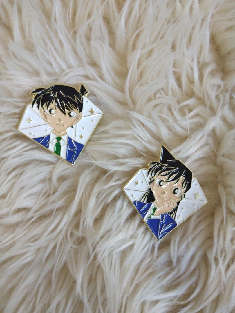 Detective Conan Metal Pins Bundle, Hobbies & Toys, Toys & Games on ...