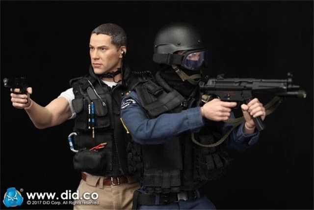 DID MA1003 1/6 LAPD SWAT '90s Kenny Speed Los Angeles Police 12 inch ...