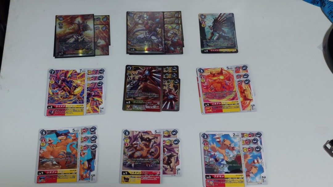 Digimon TCG Shinegreymon Deck, Hobbies & Toys, Toys & Games on Carousell