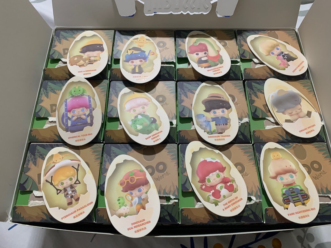 Dimoo dino series set, Hobbies & Toys, Toys & Games on Carousell