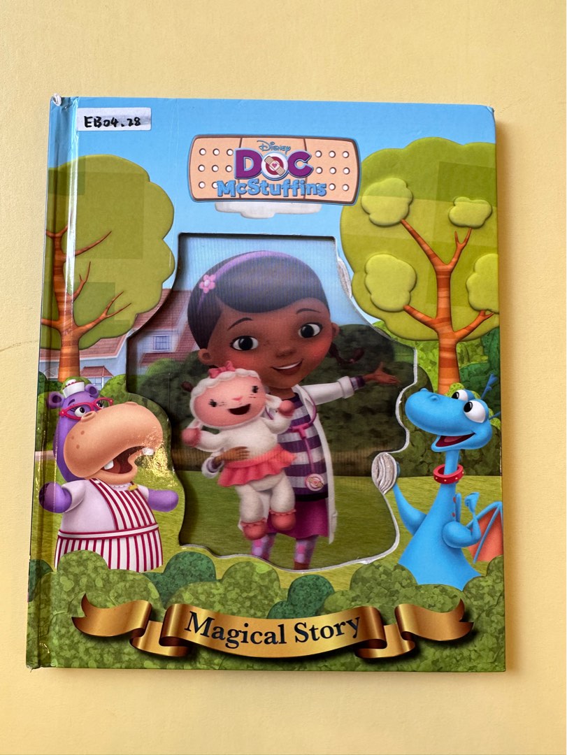Disney Junior Doc McStuffins 廸士尼小醫師大玩偶, 興趣及遊戲, 書本 & 文具, 小朋友書 - Carousell