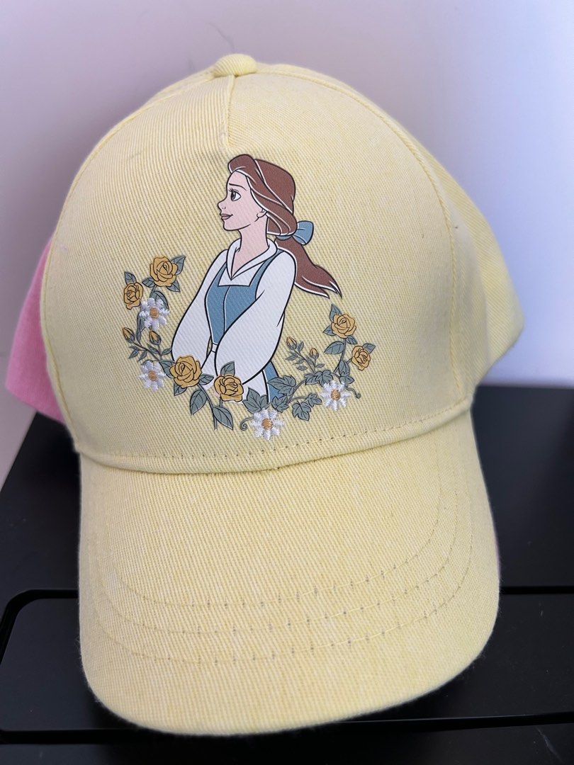 Disney princess 迪士尼公主 cap 帽 灰姑娘 Cinderella Belle, 男裝, 手錶及配件, 棒球帽、帽 ...