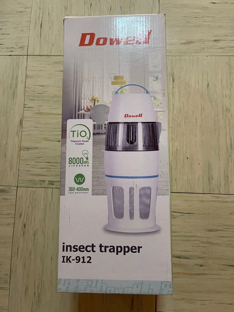 Dowell Insect Trapper UV Lights Chem Free Titanium, TV & Home ...