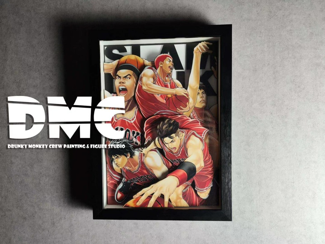 Drunky Monkey Crew - The First SlamDunk Frame, Hobbies & Toys, Toys ...