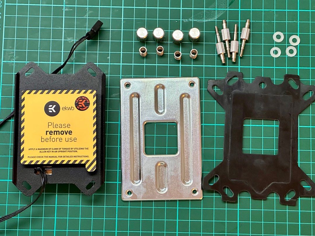 EKEB Velocity AM4 CPU water cooler, Computers & Tech, Parts ...