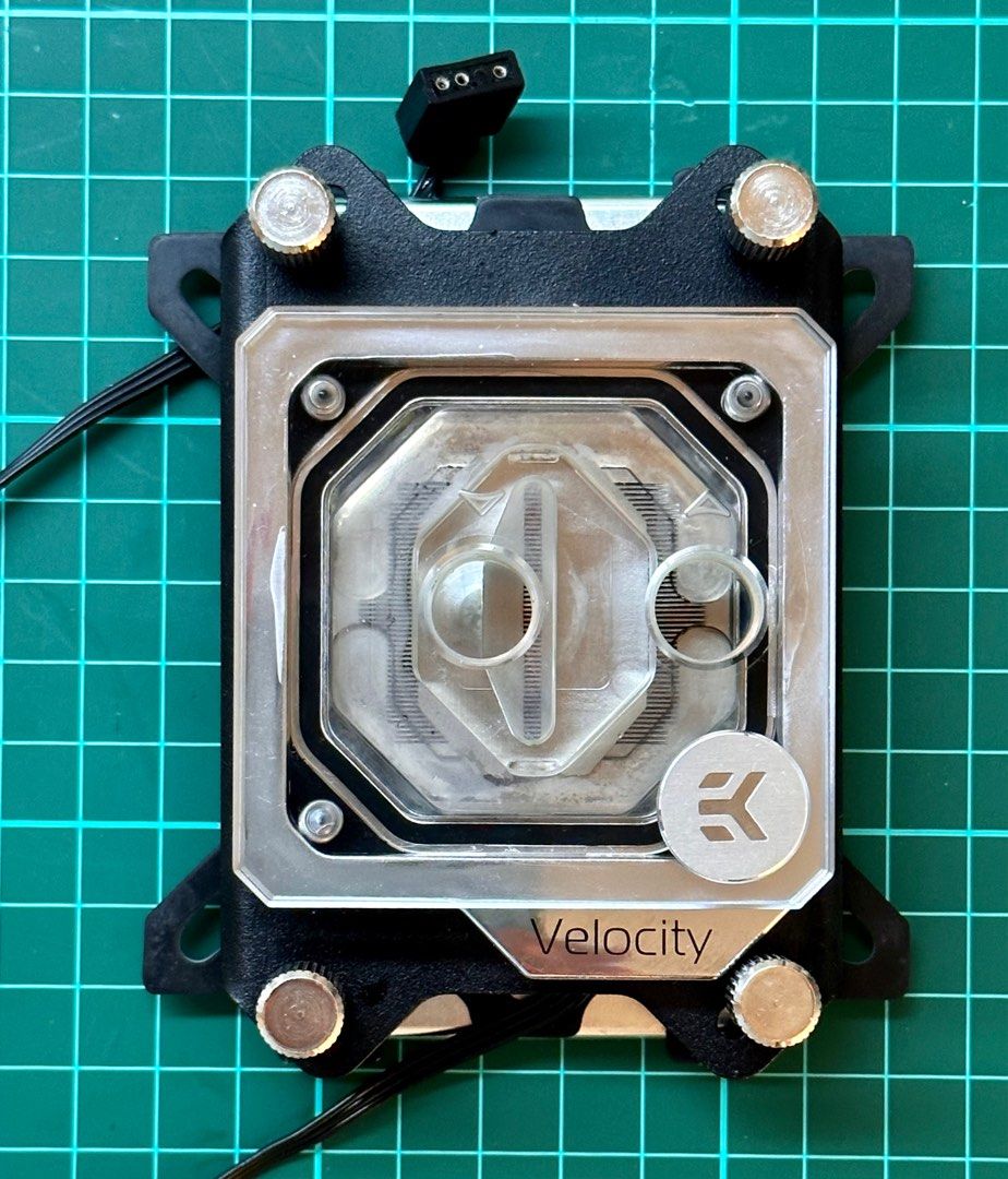 EKEB Velocity AM4 CPU water cooler, Computers & Tech, Parts ...