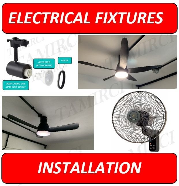 ELECTRICAL FIXTURES INSTALLATION/REPLACEMENT/LIGHT SWITCH/SINGLE/DOUBLE ...