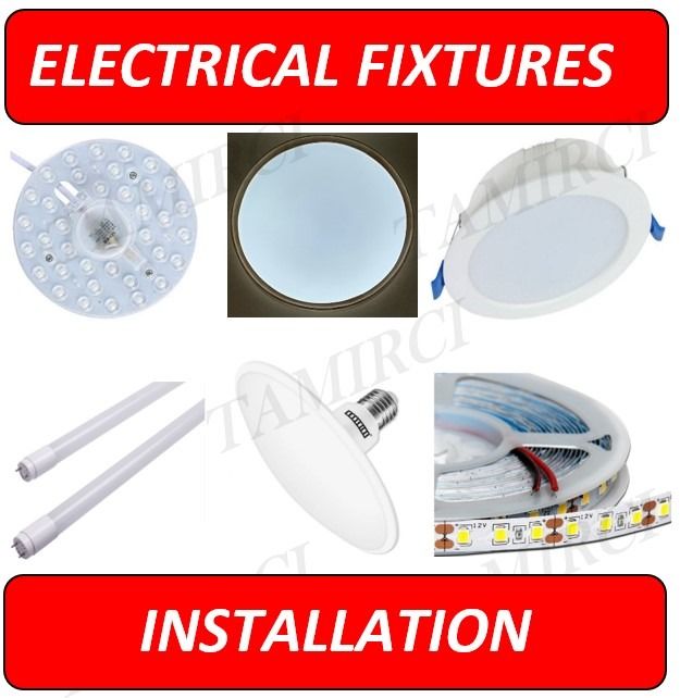 ELECTRICAL FIXTURES INSTALLATION/REPLACEMENT/LIGHT SWITCH/SINGLE/DOUBLE ...