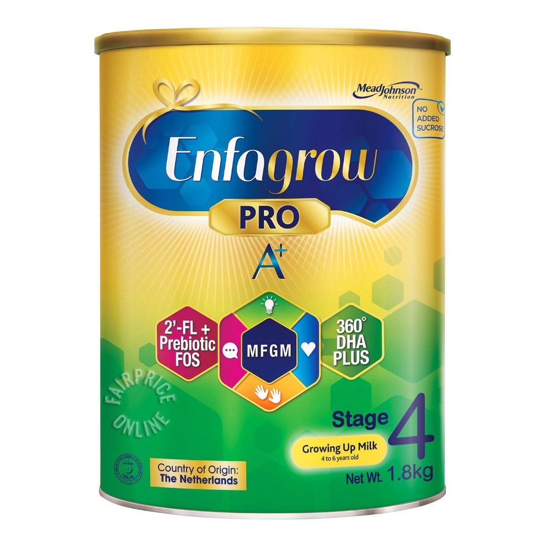 Enfagrow Pro A+ Stage 4 [1.8kg], Babies & Kids, Nursing & Feeding ...