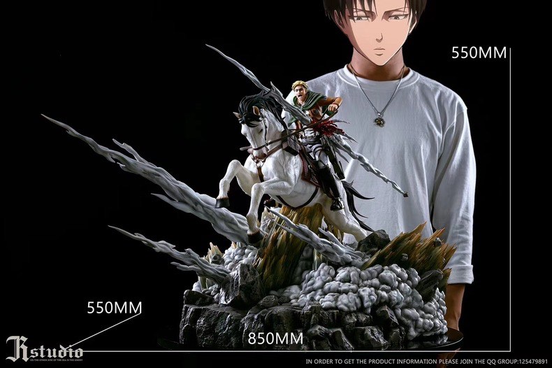 Erwin Smith GK Figure JR Studio Attack on Titan, Hobbies & Toys, Toys ...