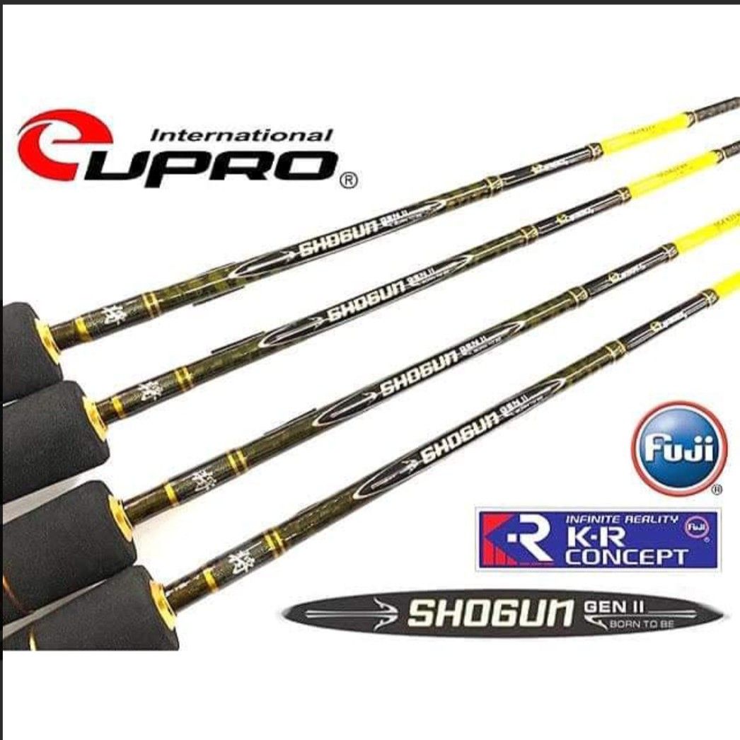 Eupro Shogun Jigging Rod, Sports Equipment, Fishing on Carousell