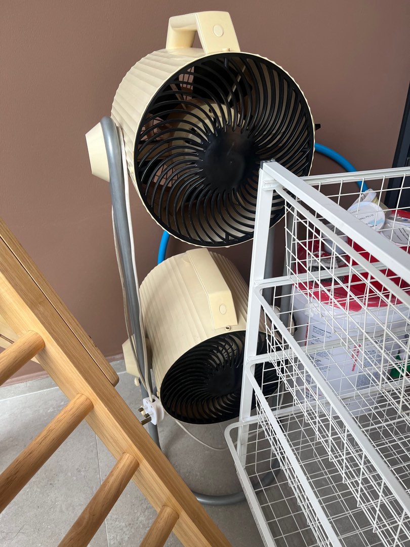 Europace double standing fan, Furniture & Home Living, Lighting & Fans ...