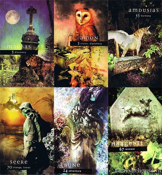 Fallen Angel Oracle Cards by Nigel Suckling, Hobbies & Toys, Toys ...