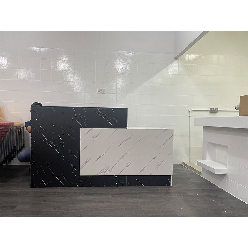 Front desk welcome desk Cashier counter, Furniture & Home Living ...