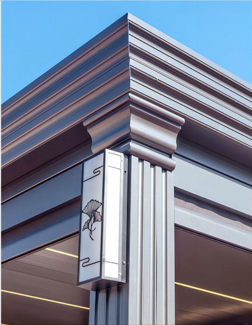 Fully electric pavilion with a quality thickened column, free delivery ...