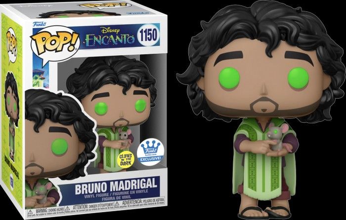 Funko Pop! Encanto (2021) - Bruno Madrigal Glow-in-the-Dark (Funko ...