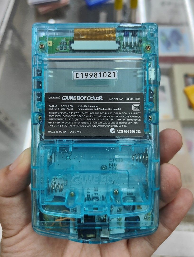 Game Boy Color Handheld System + Games, Video Gaming, Video Game ...
