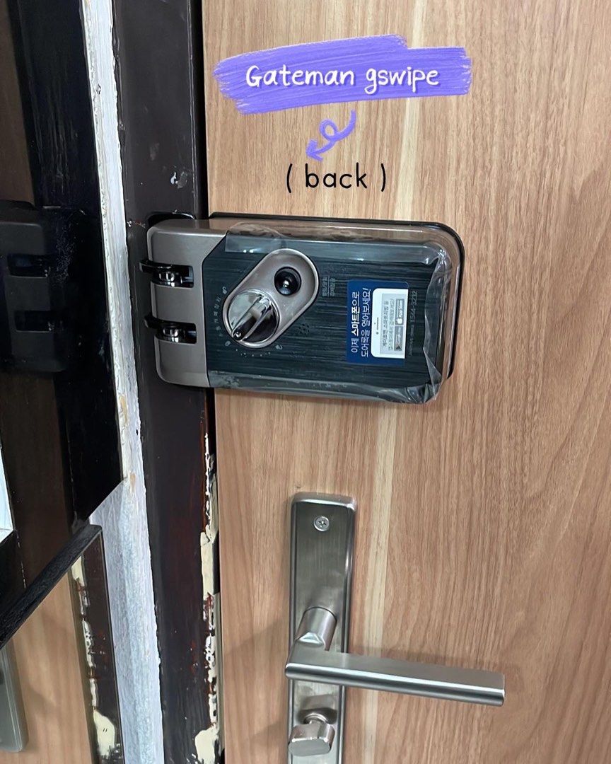 Gateman G swipe and SP33 Matt Dual digital lock bundle , Furniture ...