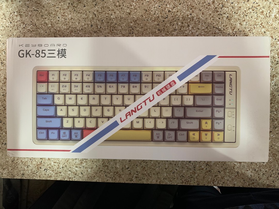 狼途GK-85三模機械鍵盤 Langtu GK-85 wireless mechanical keyboard, 電腦＆科技, 電腦周邊及配件 ...