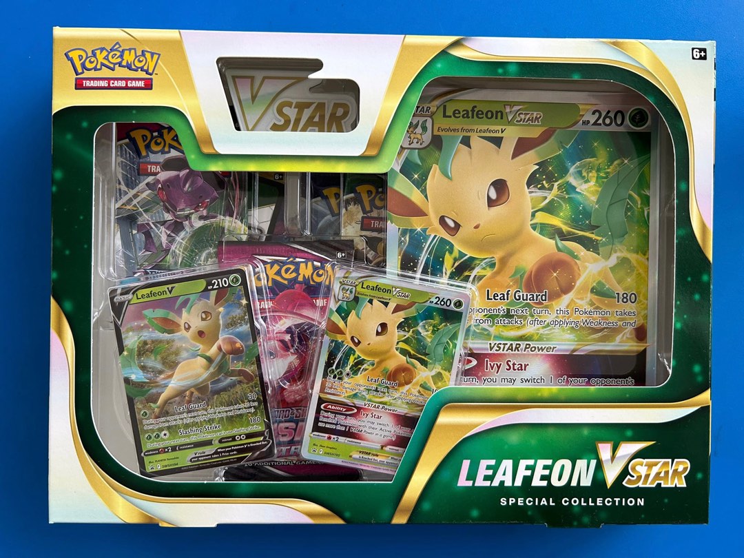 Glaceon Leafeon VStar Box, Hobbies & Toys, Toys & Games on Carousell