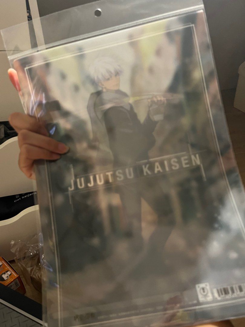 gojo satoru folder mappa, Buku & Alat Tulis, Komik dan Manga di Carousell
